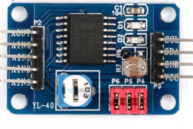 Module PCF8591 chuyển đổi ADC giao tiếp I2C